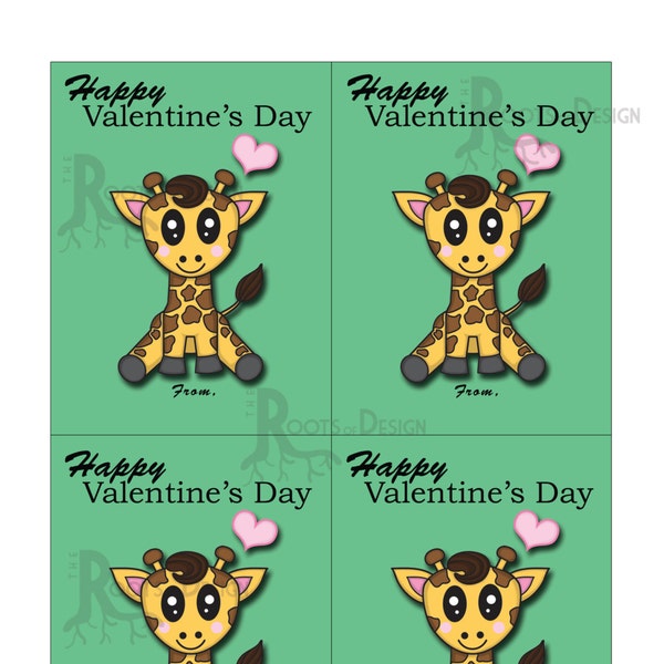 Giraffe Classroom - Etsy