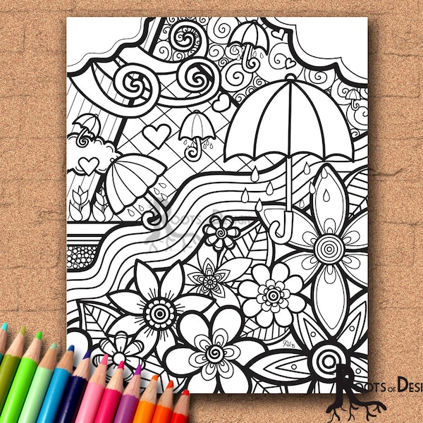 April Showers - Etsy