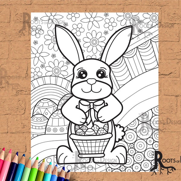 Easter Zentangle - Etsy