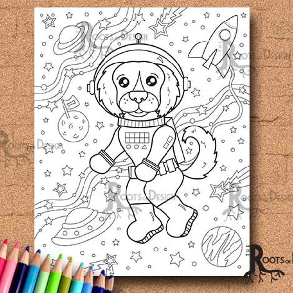 Dogs in Space - Etsy