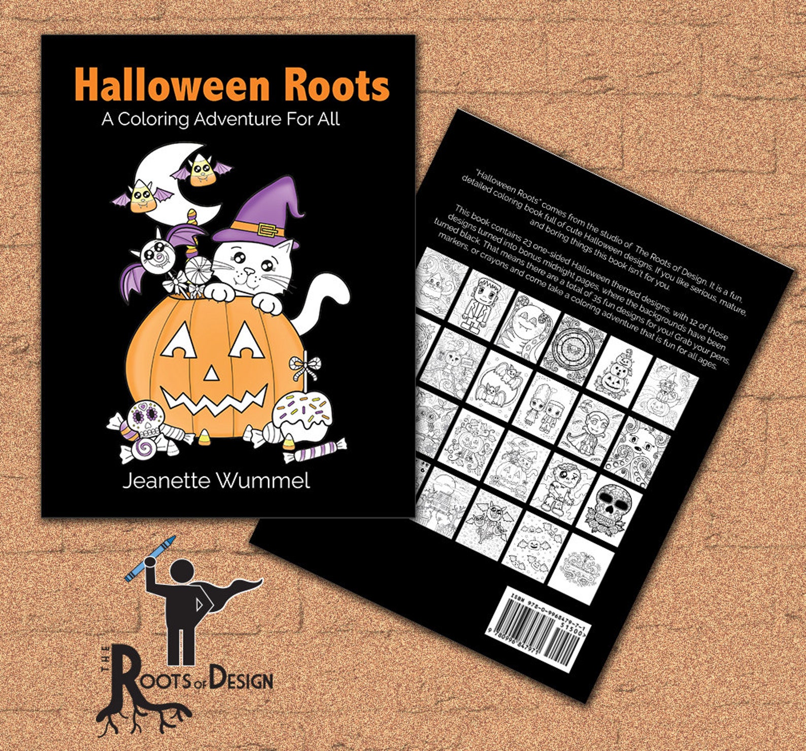 INSTANT DOWNLOAD Coloring Book Halloween Roots Coloring - Etsy