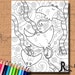 INSTANT DOWNLOAD Coloring Page Video Game Controllers Zentangle ...