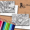 INSTANT DOWNLOAD Coloring Page - Video Game Controllers Zentangle ...