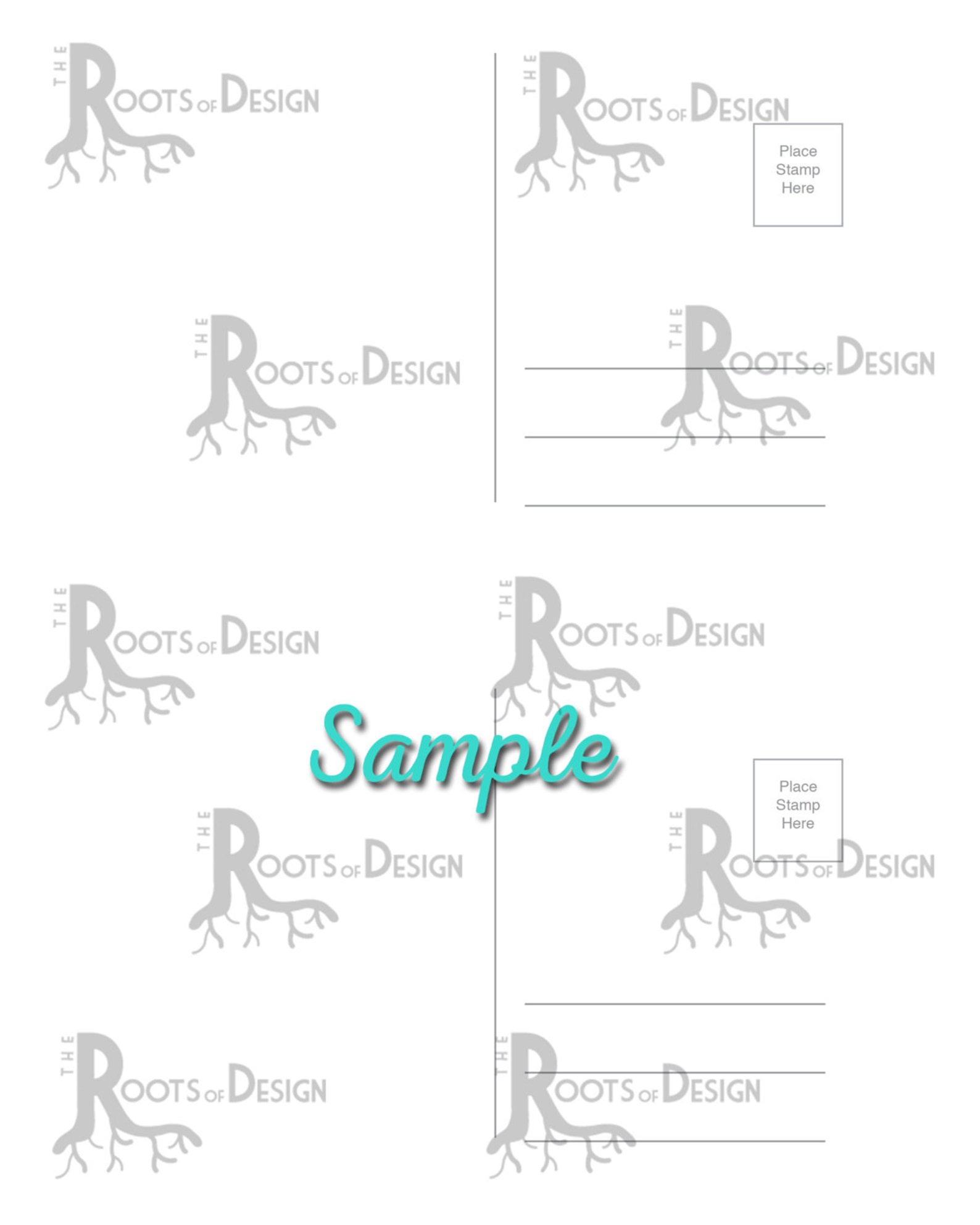 INSTANT DOWNLOAD Coloring Postcard Bundle 2 Color Your Own - Etsy