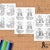 Instant Download Fairy Tale Coloring Page Bundle Coloring Page or Print ...