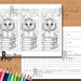 INSTANT DOWNLOAD Coloring Page Color Your Own Fun Bookmarks, Doodle Art ...
