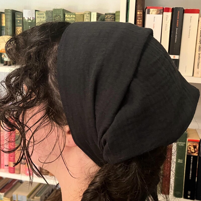 Large Head Scarf No Slip - Etsy