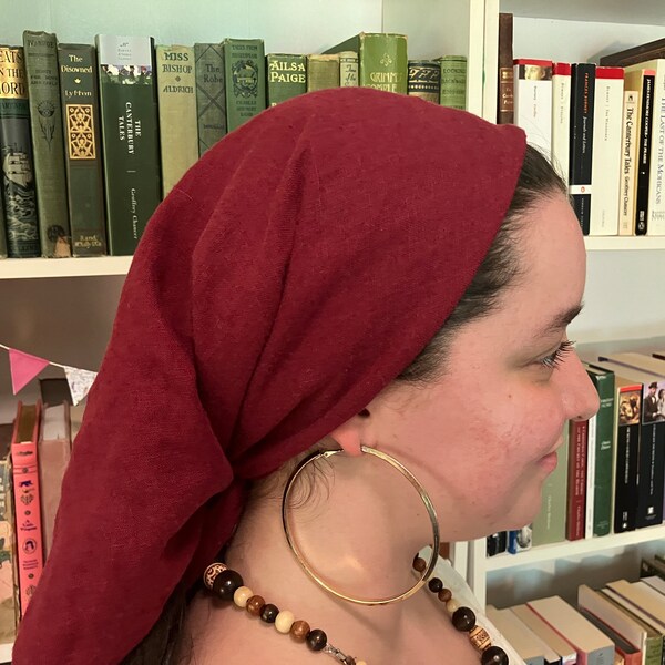 Triangle Head Scarf - Etsy UK