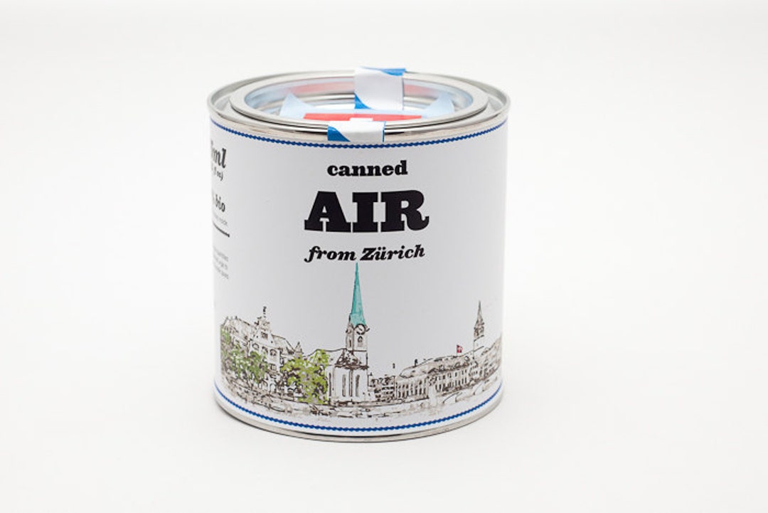 Original Canned Air From Zurich, Switzerland, Gag Souvenir, Gift ...