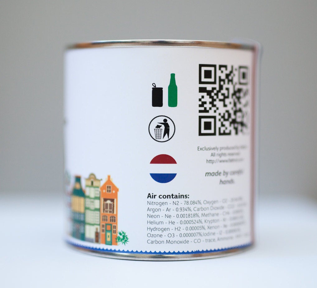 Original Canned Air From Amsterdam, Netherlands, Gag Souvenir, Gift ...