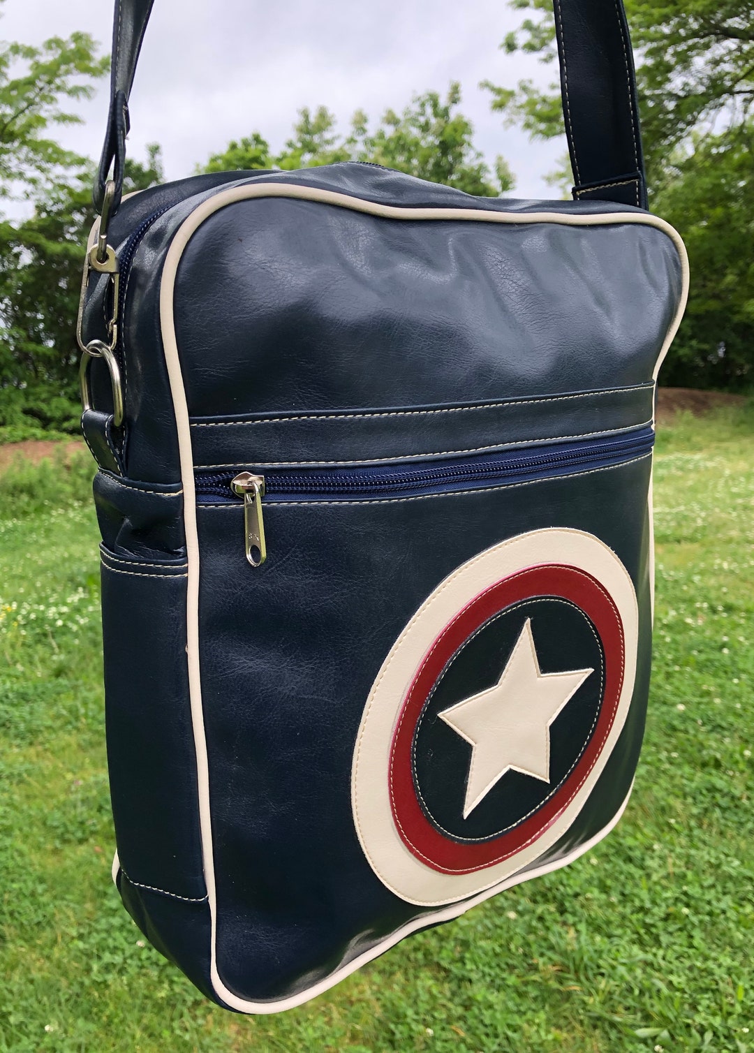 Navy Blue Crossbody Bag – Modern & Versatile - Shoulder Bag - Messenger ...
