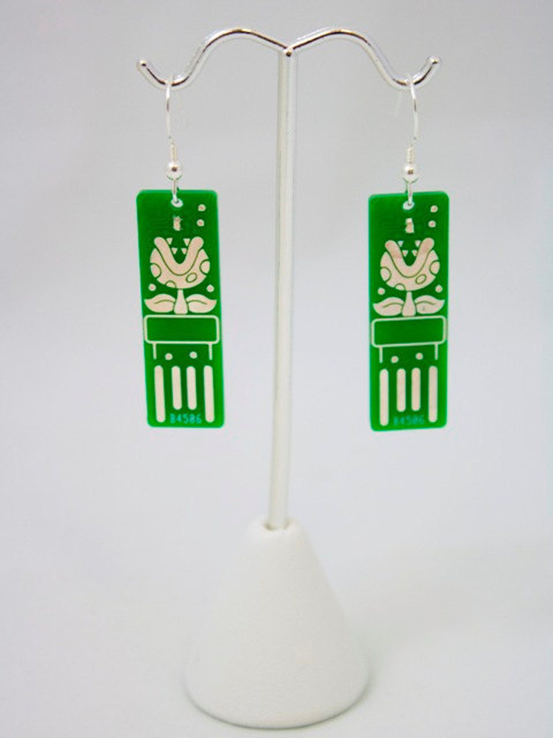 Piranha USB Circuit Board Earrings LIGHTS UP - Etsy