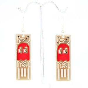Ghost USB Circuit Board Earrings - Etsy