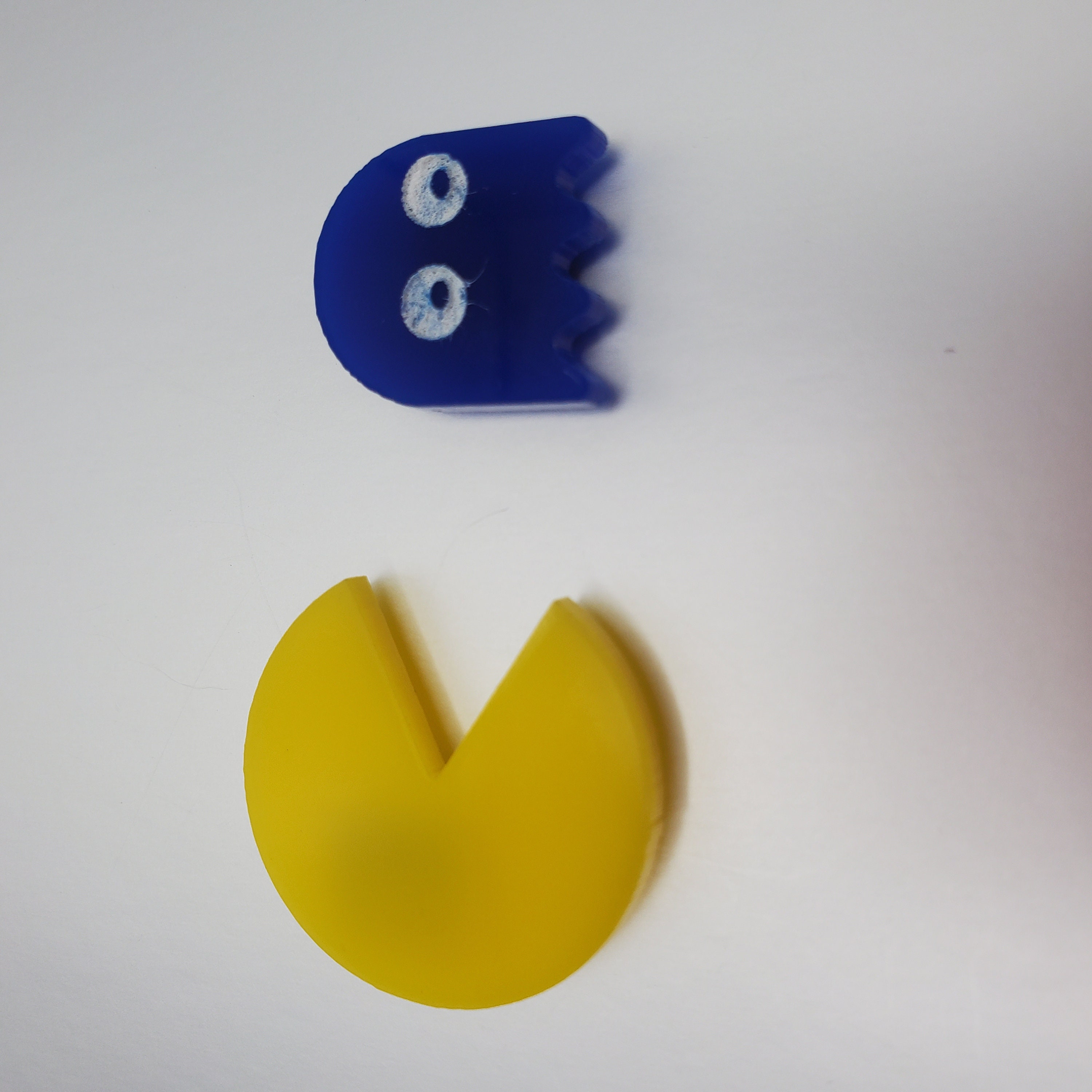 Pacman Ghostie Magnet Set - Etsy