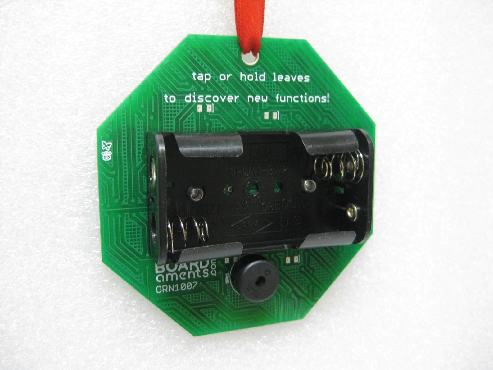 Wreath Circuit Board Ornament - Interactive - Etsy