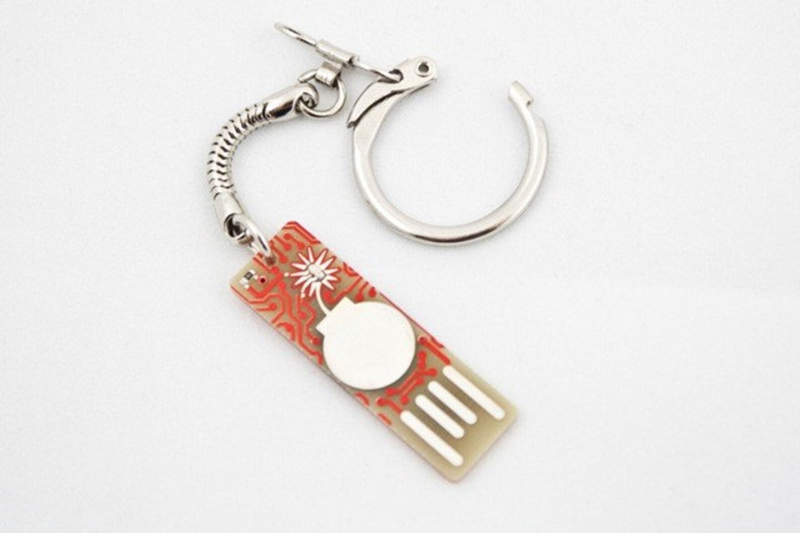 Bomb USB Keychain by Boardaments.com - Etsy