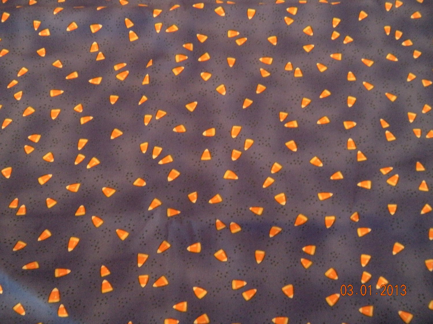 Candy Corn Halloween Fabric - Etsy