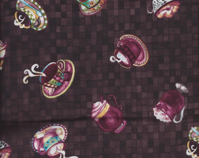 Jumpin' Java Fabric by Sue Zipkin for Clothworks - Etsy