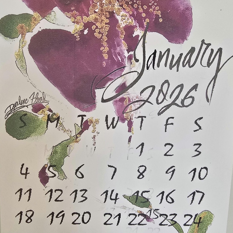 Frameable 2026 Calendar - Etsy