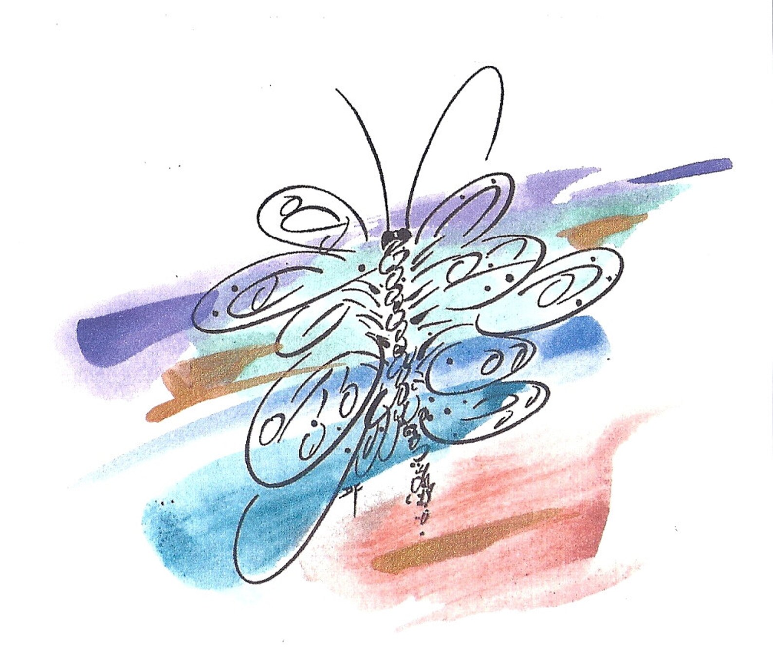 20 Notes....personalize a Butterfly Note Card - Etsy