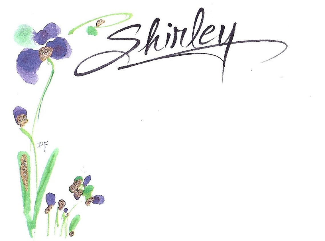 20 SINGLE NOTES With Envelopes...personalized - Etsy