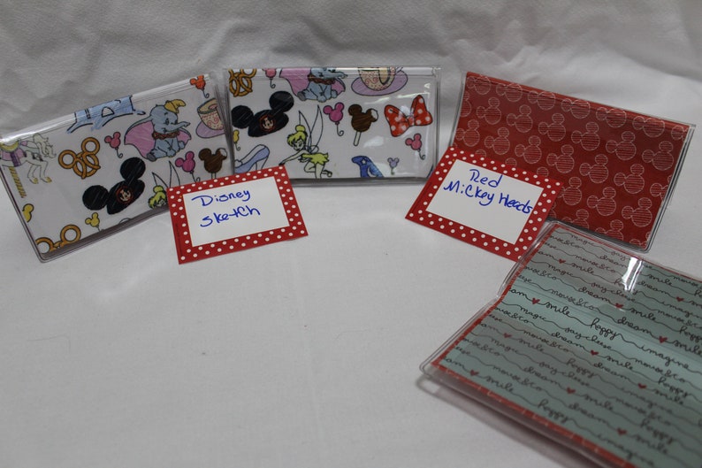 Disney Checkbook Cover free Shipping - Etsy