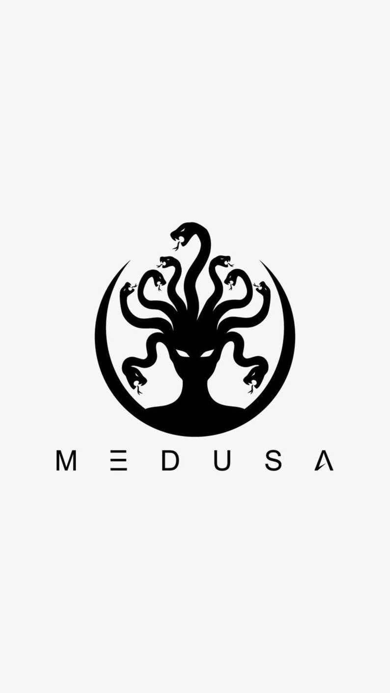 Medusa Embroidery Design - Etsy