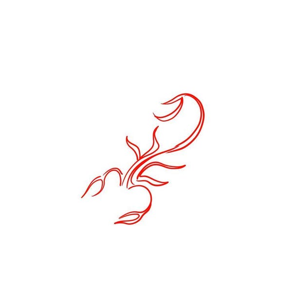 Scorpio Line Art - Etsy