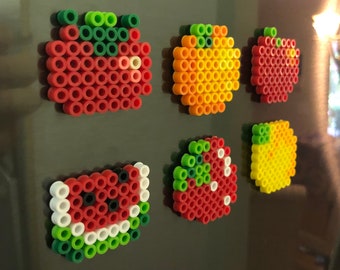 Perler bead magnet | Etsy