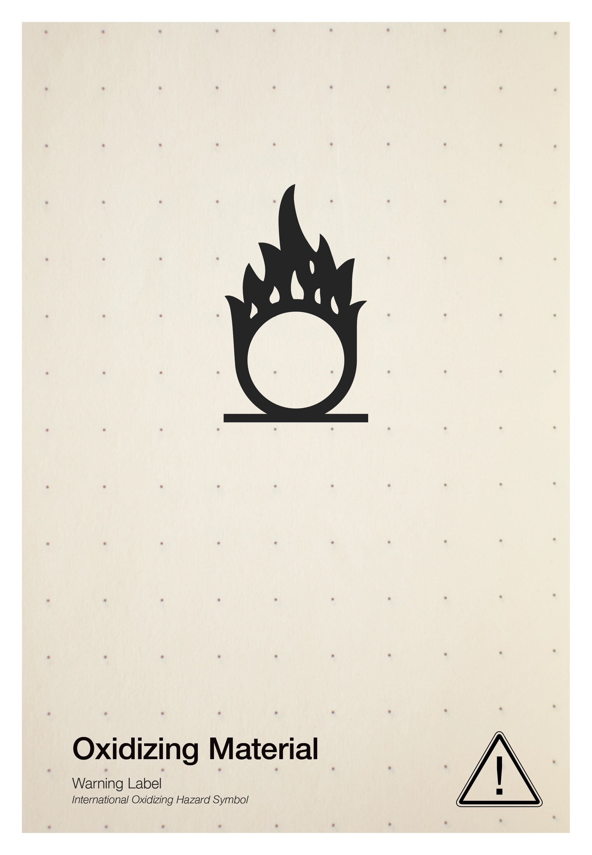 Oxidizing Material Symbol