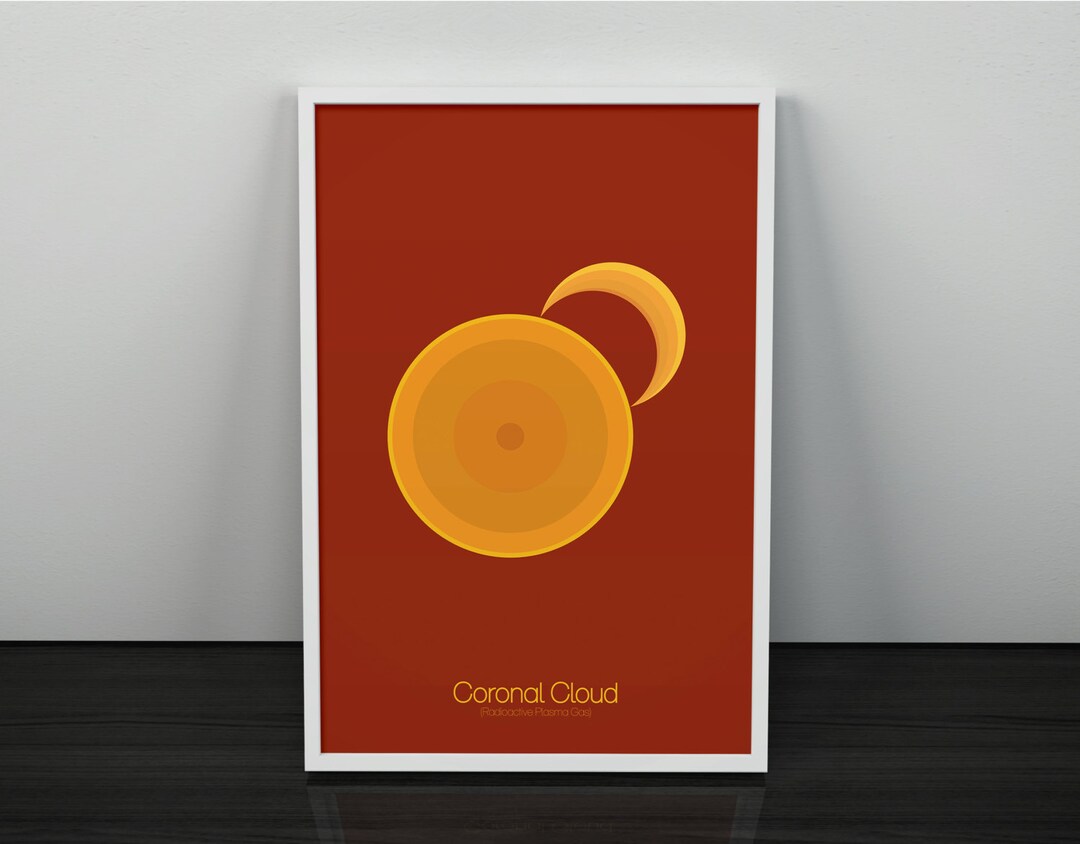 Coronal Cloud // Astronomy and Space Inspired Cosmic - Etsy