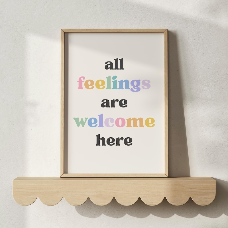 All Feelings Are Welcome - Etsy