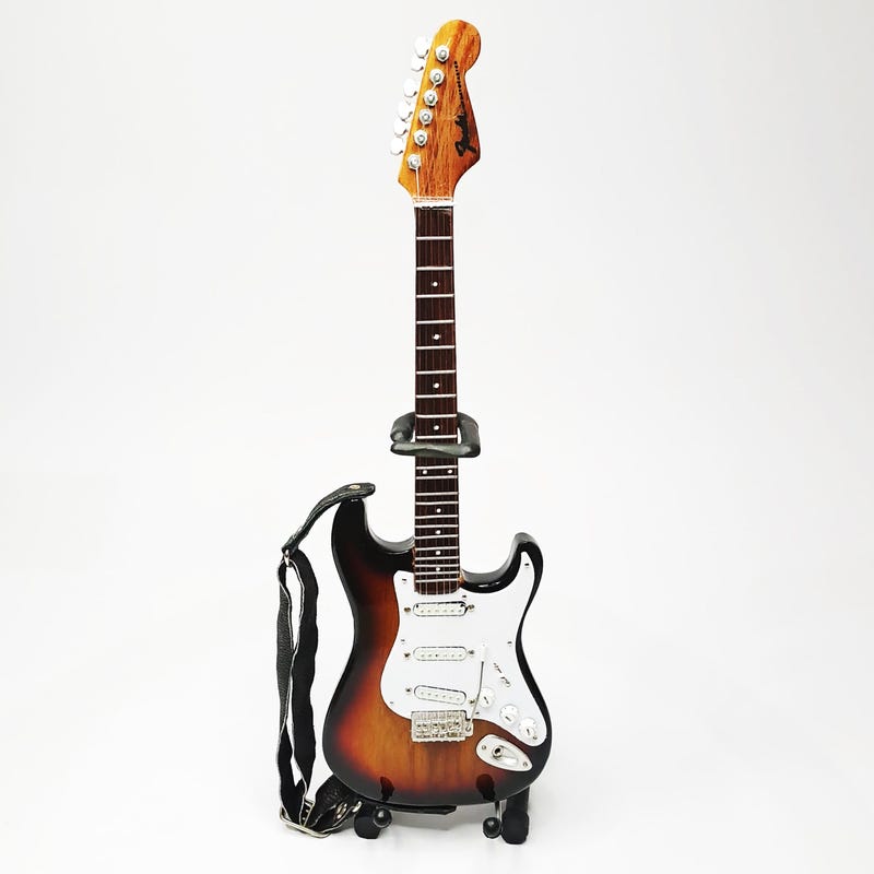 Miniature Guitar With Case - Etsy