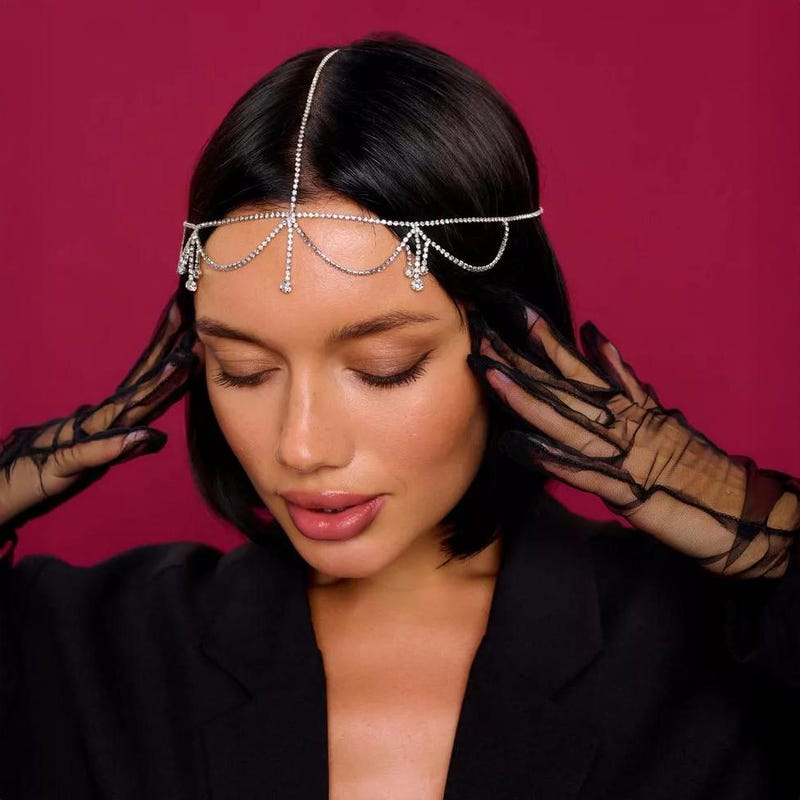 Wedding Head Chain - Etsy