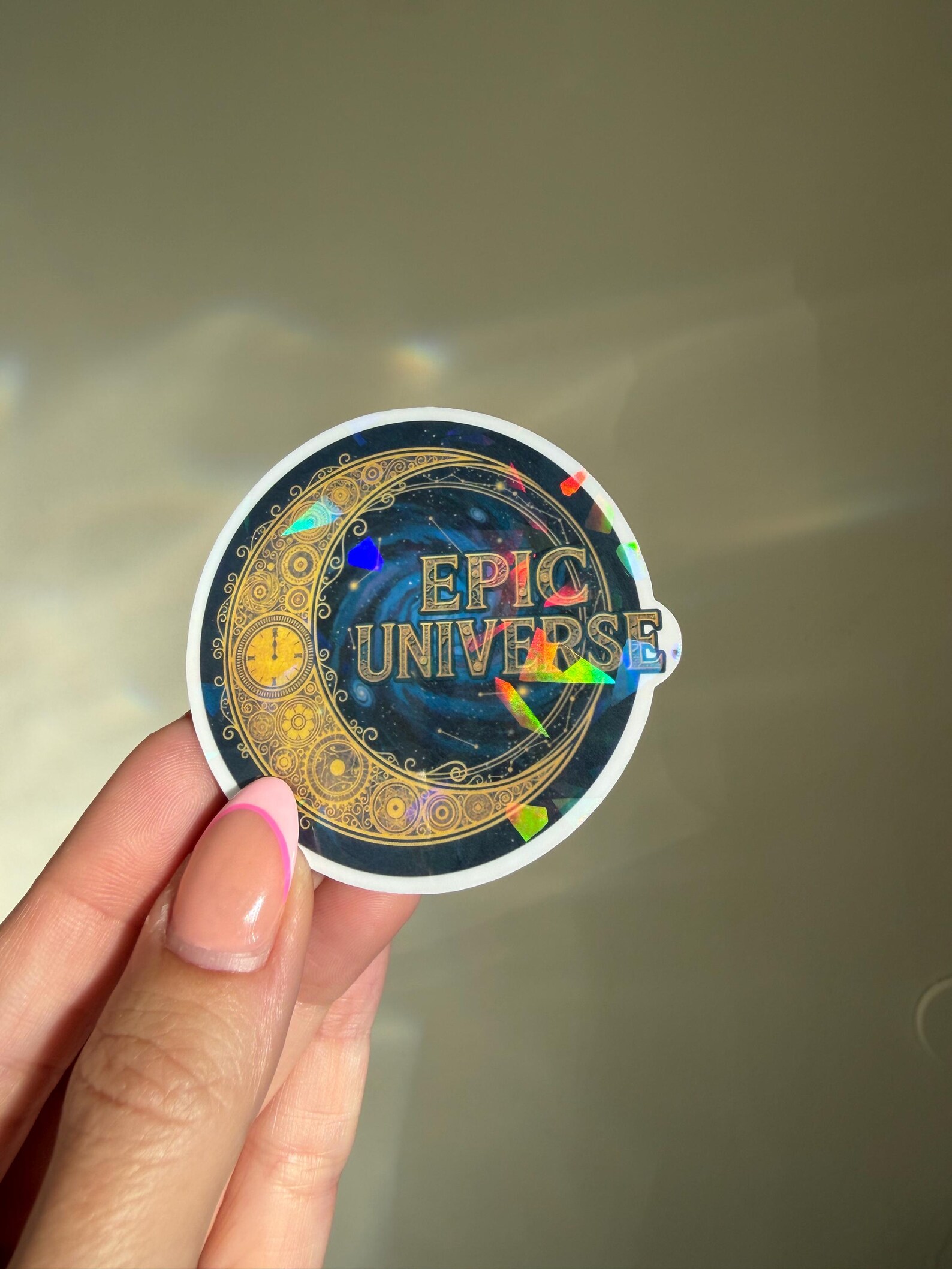 Epic Universe Sticker Universal Logo Bundle Vinyl Stickers Holographic ...
