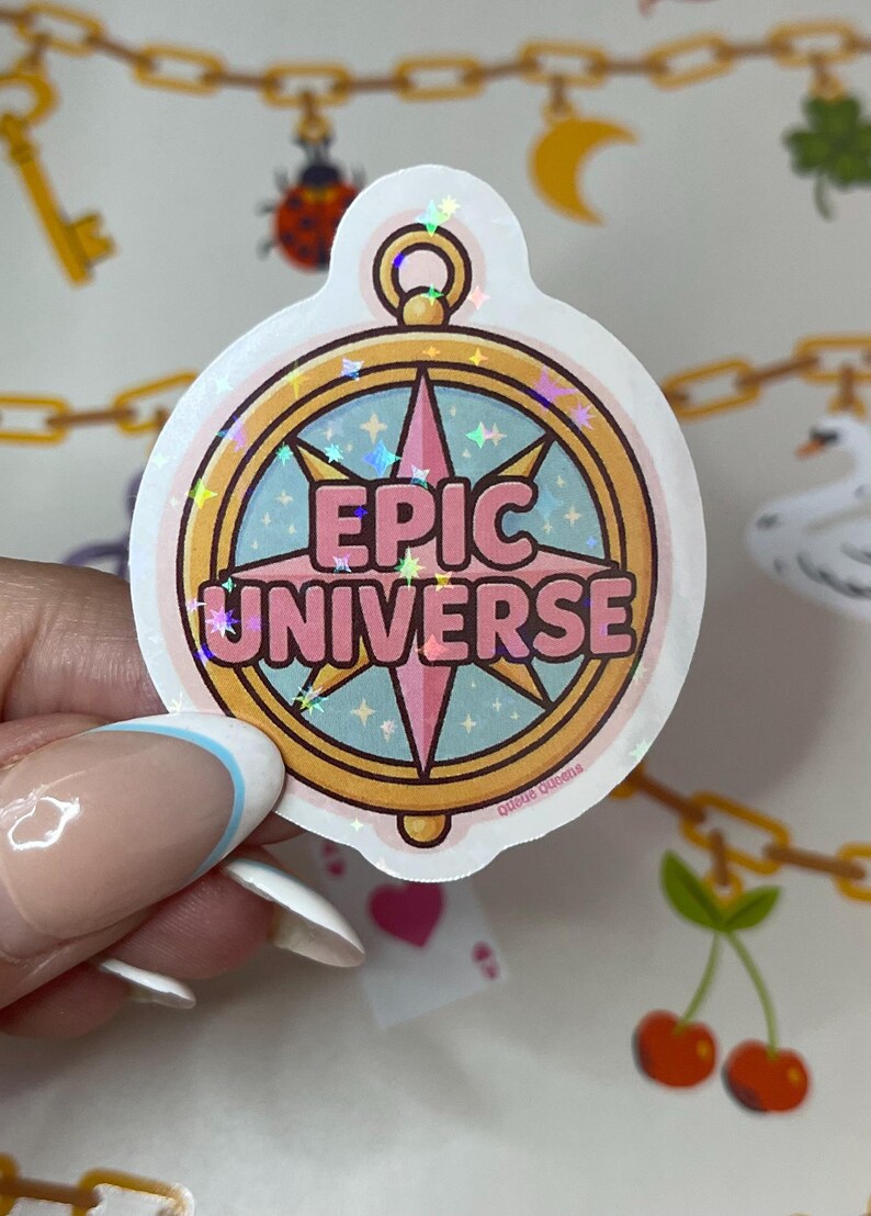 Epic Universe Sticker Pack, Universal Epic Universe Decal Bundle ...