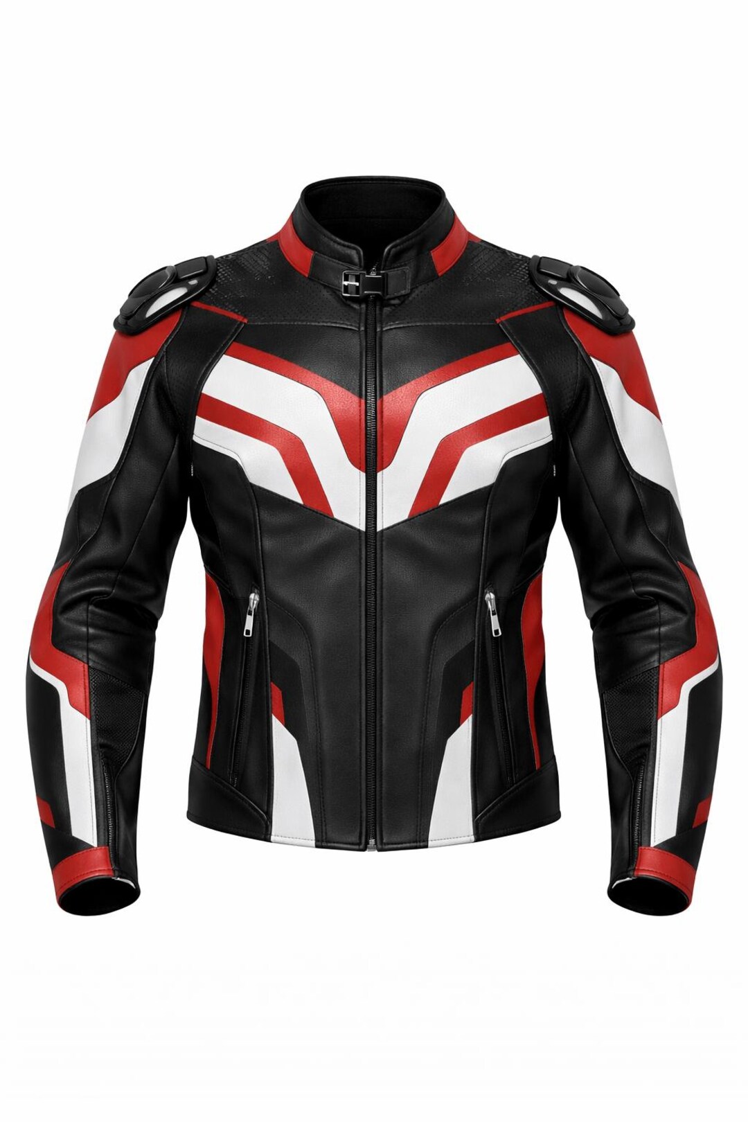 VORTEX R1 – Custom Racing Leather Jacket – Genuine Cowhide Leather & CE ...