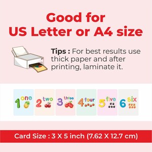 Ordinal Numbers Flashcards 1-10: Montessori Educational Printable (PDF ...