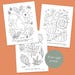 Fall Coloring Pages, Kids Autumn Anatomy Printable, Apple, Pumpkin ...