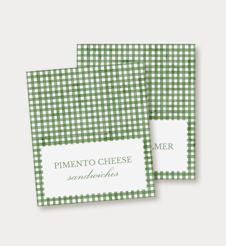 Masters Golf Party Food Label Template, Golf Party Decor, Editable Tent ...