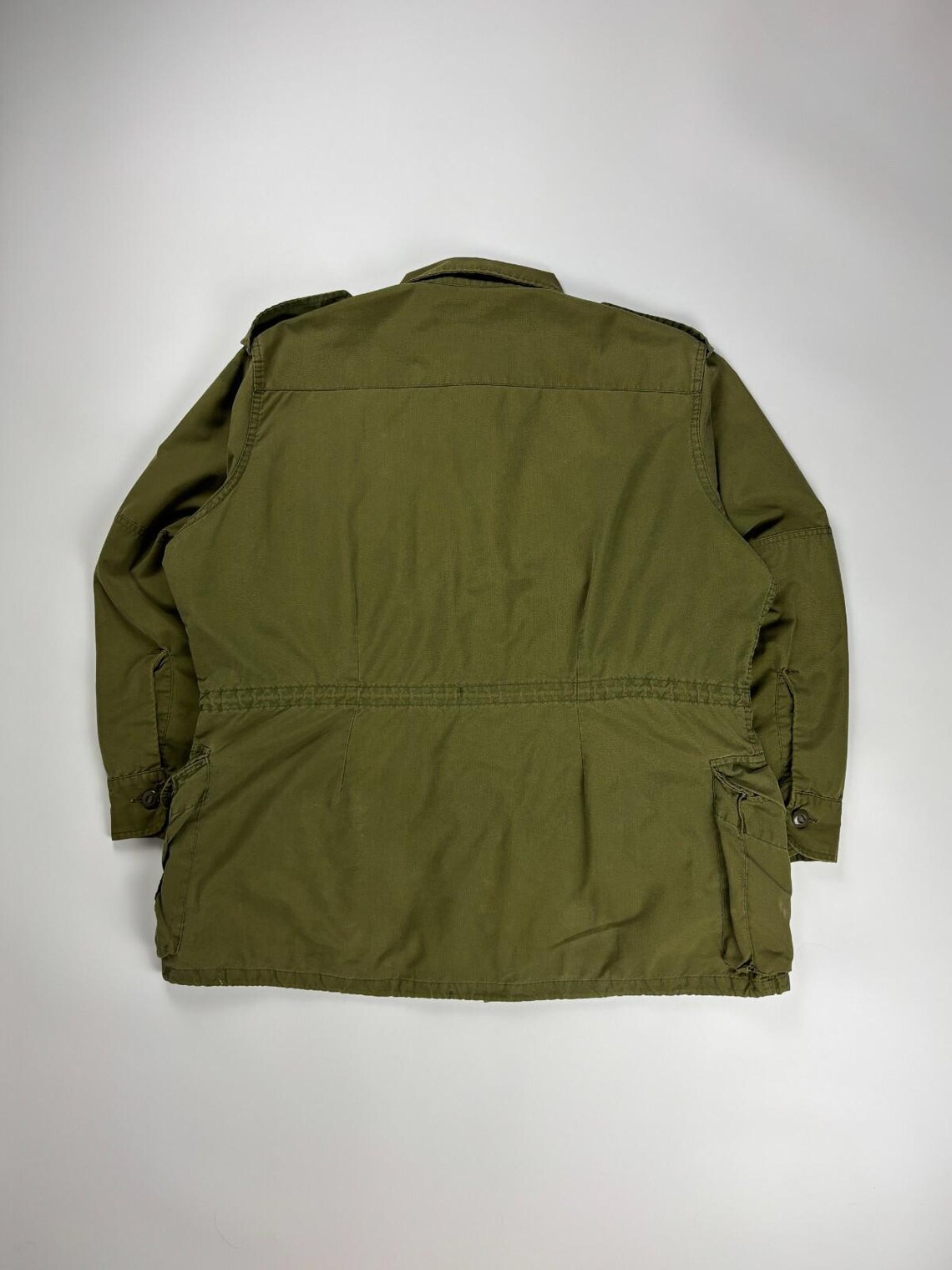 Vintage Military Button up Jacket / Army Outerwear Coat / Uniform ...