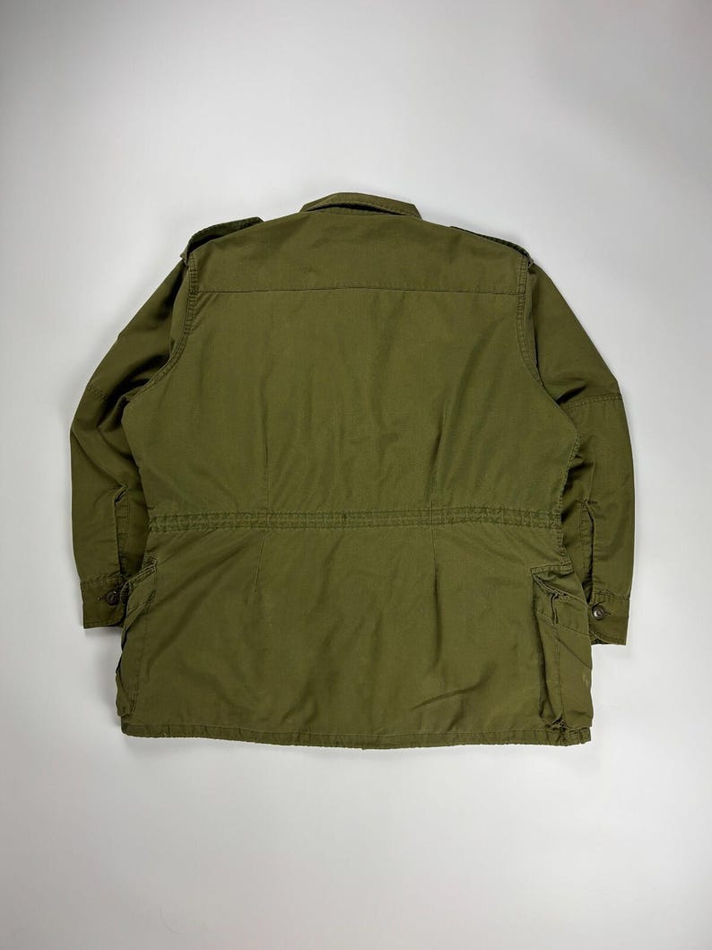 Vintage Military Button up Jacket / Army Outerwear Coat / Uniform ...