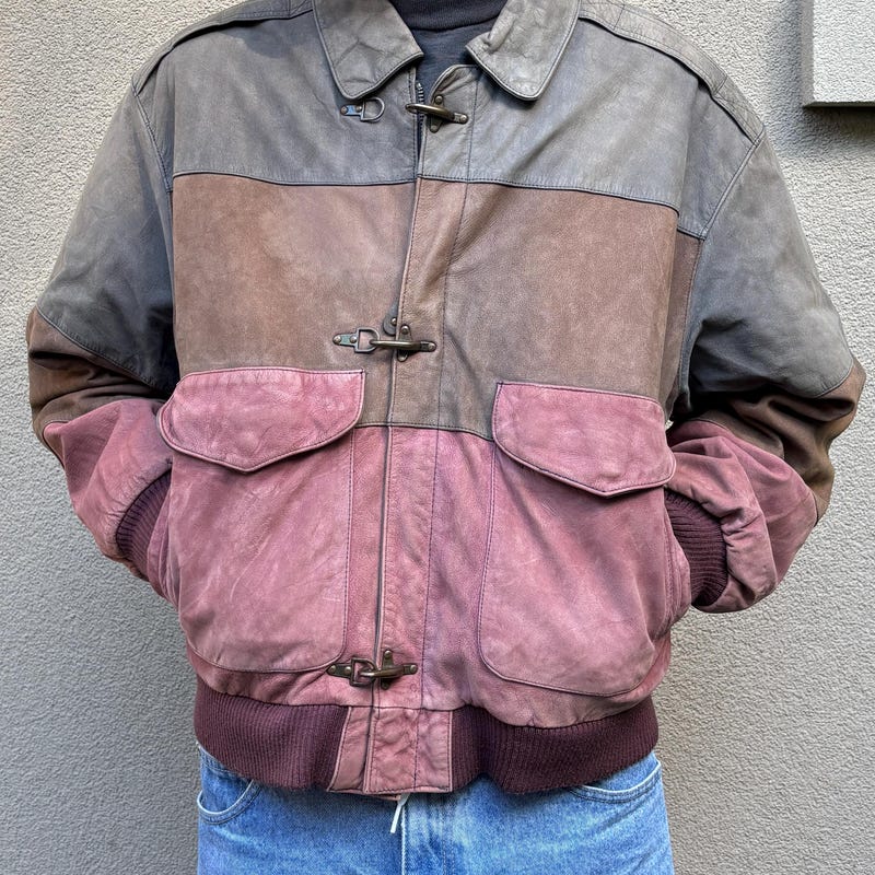 Carhartt Vintage Suede Jacket - Etsy