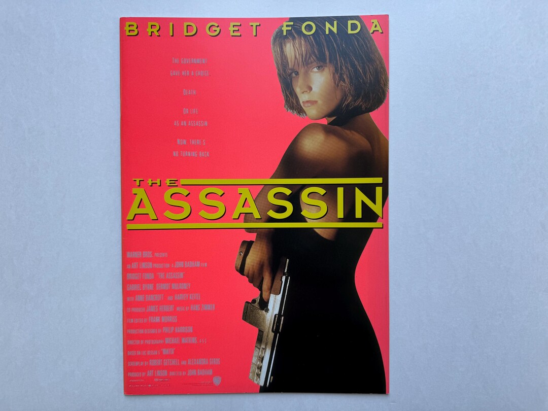 The Assassin (1993) Original Japanese Movie Pamphlet – Bridget Fonda ...