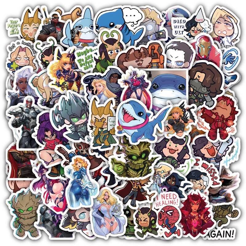 Emma Frost Rivals Sticker - Etsy