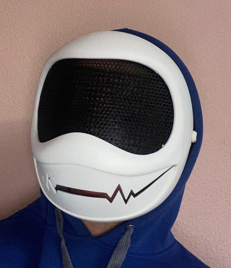 Murder Drones Cosplay Mask- Finished Product, Moving Jaw, Drone ...