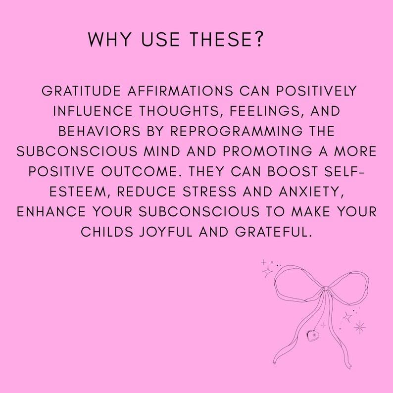 100 Printable Kids Gratitude Positive Affirmation Cards, Positive Quote ...
