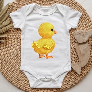 Baby Duck Embroidery Design, Little Duckling Machine Embroidery File ...