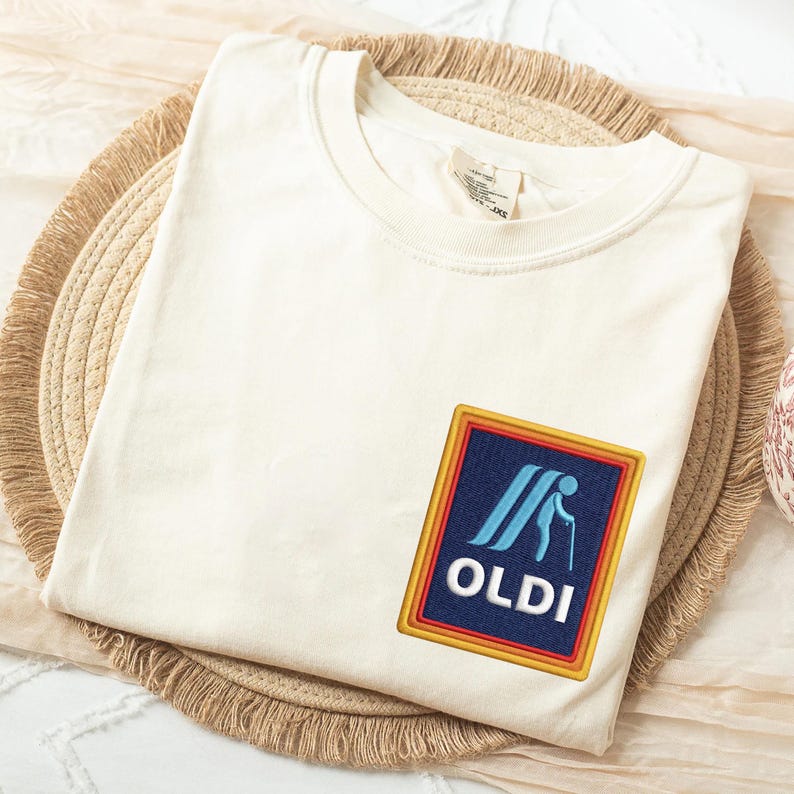 Funny Old People Embroidery Design: Oldi Logo, Elderly Meme Machine ...