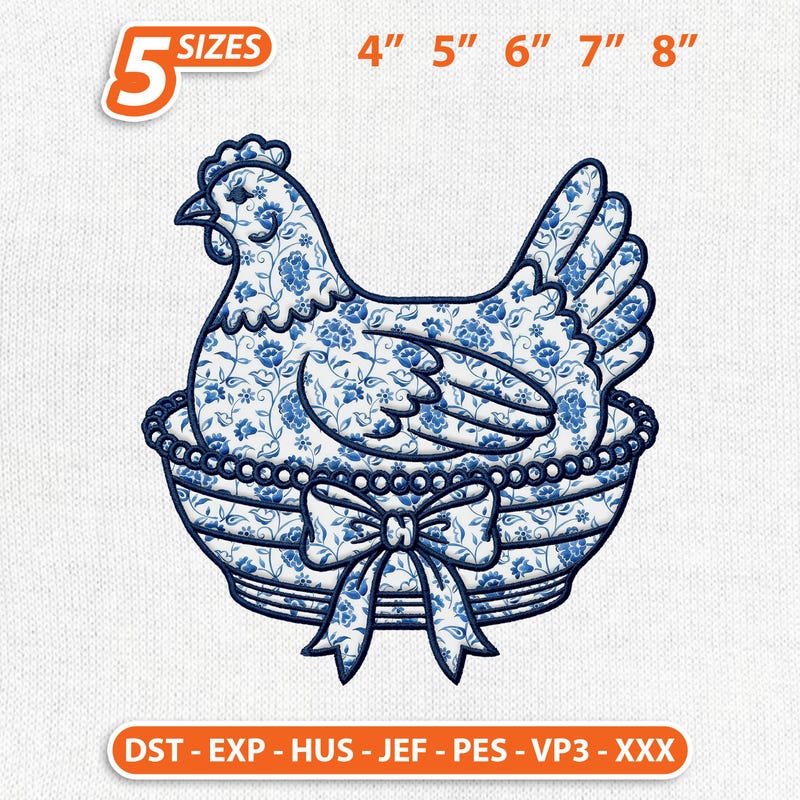 Vintage Hen on Nest Glass - Etsy